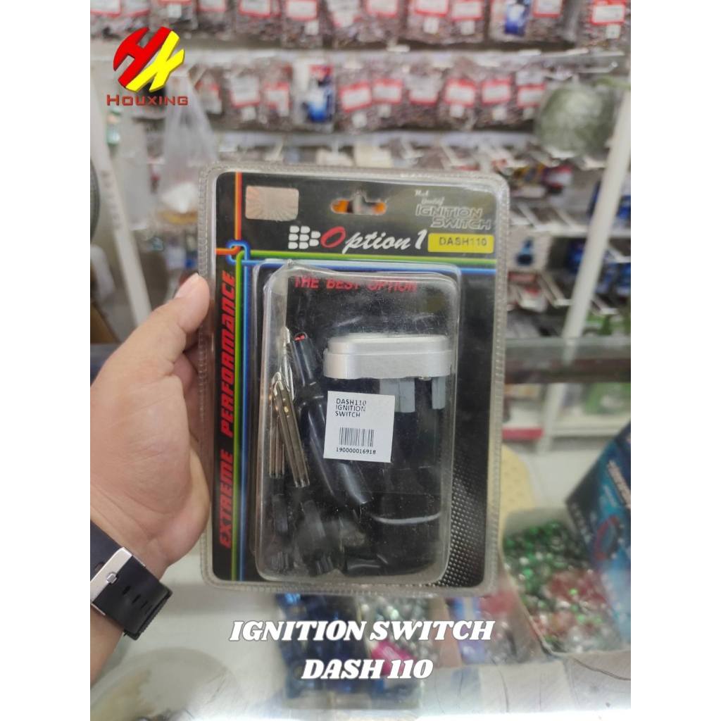 Option 1 Key Ignition Switch Anti-Theft: Dash, Fury, Honda Beat, Mio ...