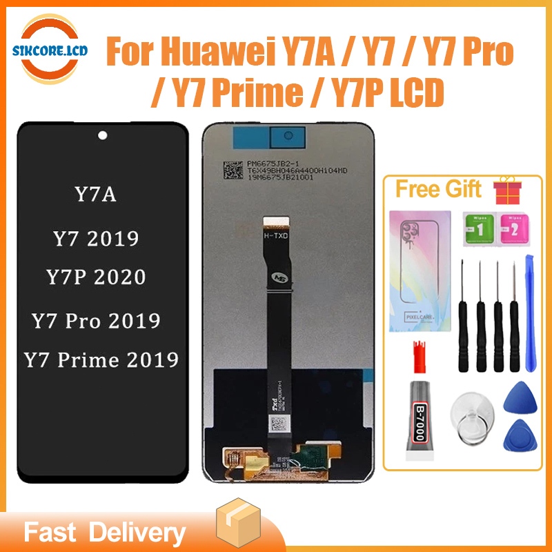 【SIKCORE】LCD for Huawei Y7A / Y7 / Y7 Pro / Y7 Prime / Y7P Screen ...