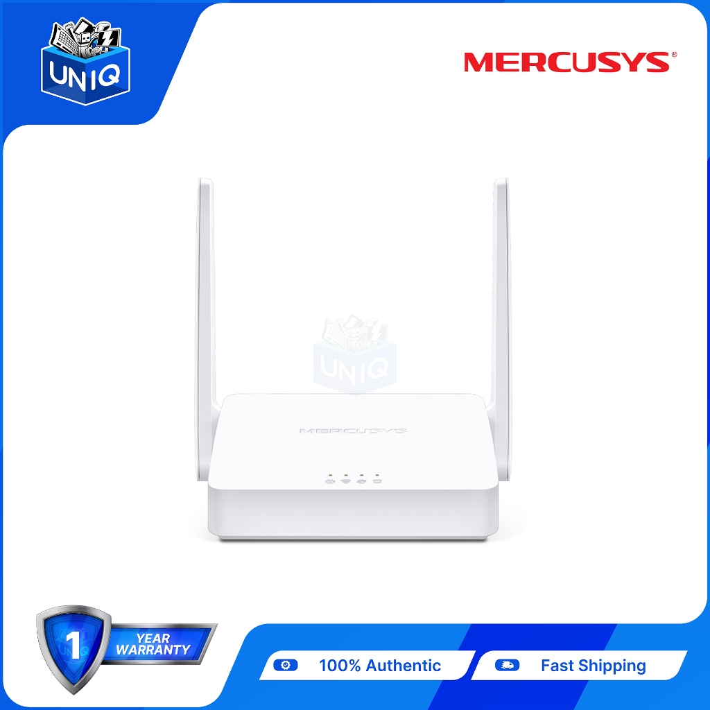 Mercusys MW301R 300Mbps Wireless N Router, Two 5dBi Antennas, IPv6 ...