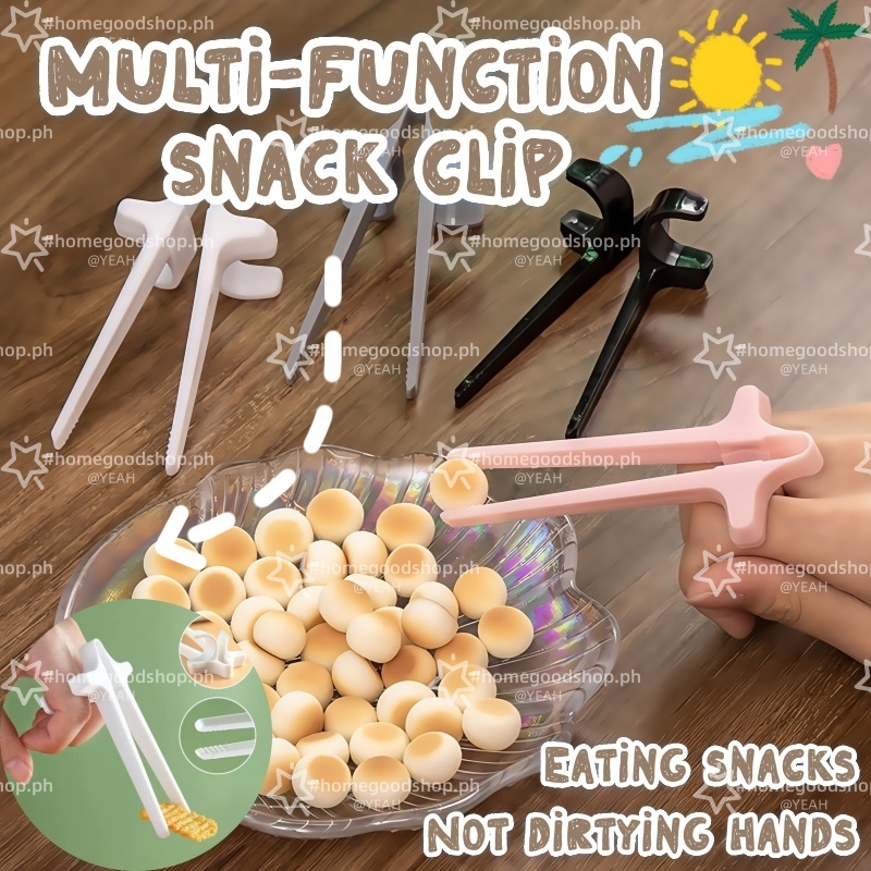 1/5pcs Lazy Chopsticks Finger Reusable Snack Clip Snack Chopsticks ...