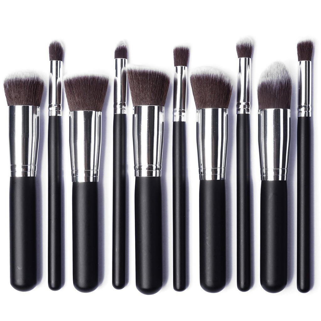 10Pcs Professional Makeup Brush Set Soft Mini Makeup Brush Set Loose ...