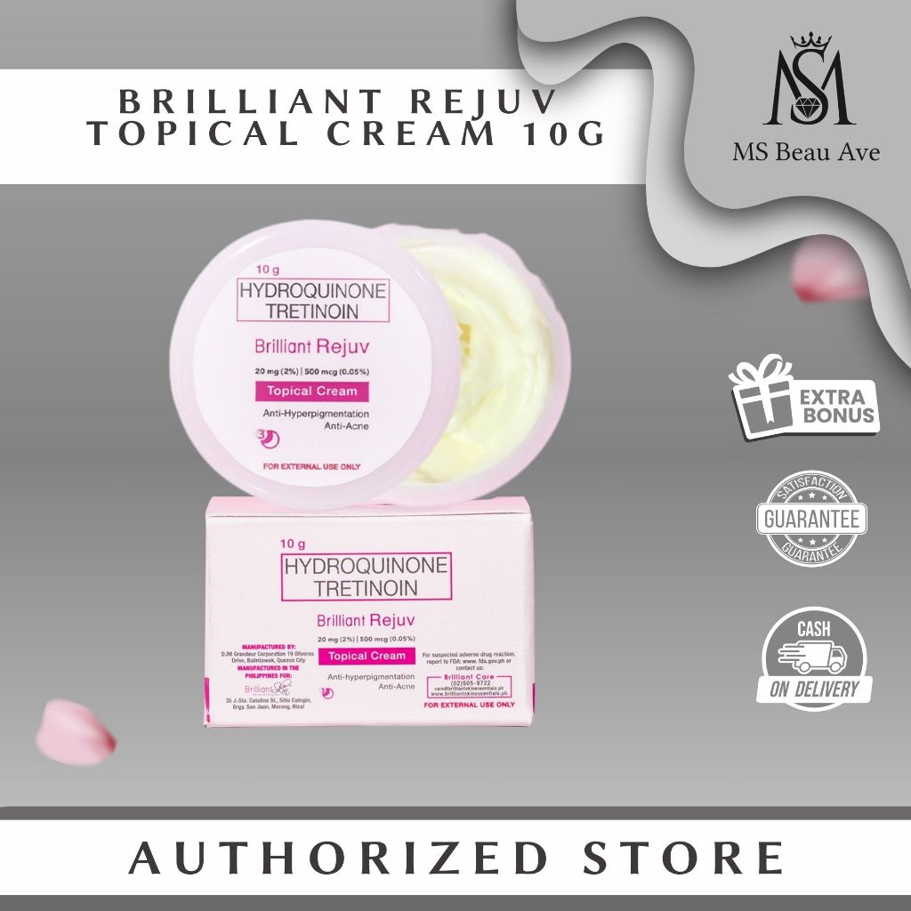 Brilliant Rejuv Topical Cream 10g | Shopee Philippines