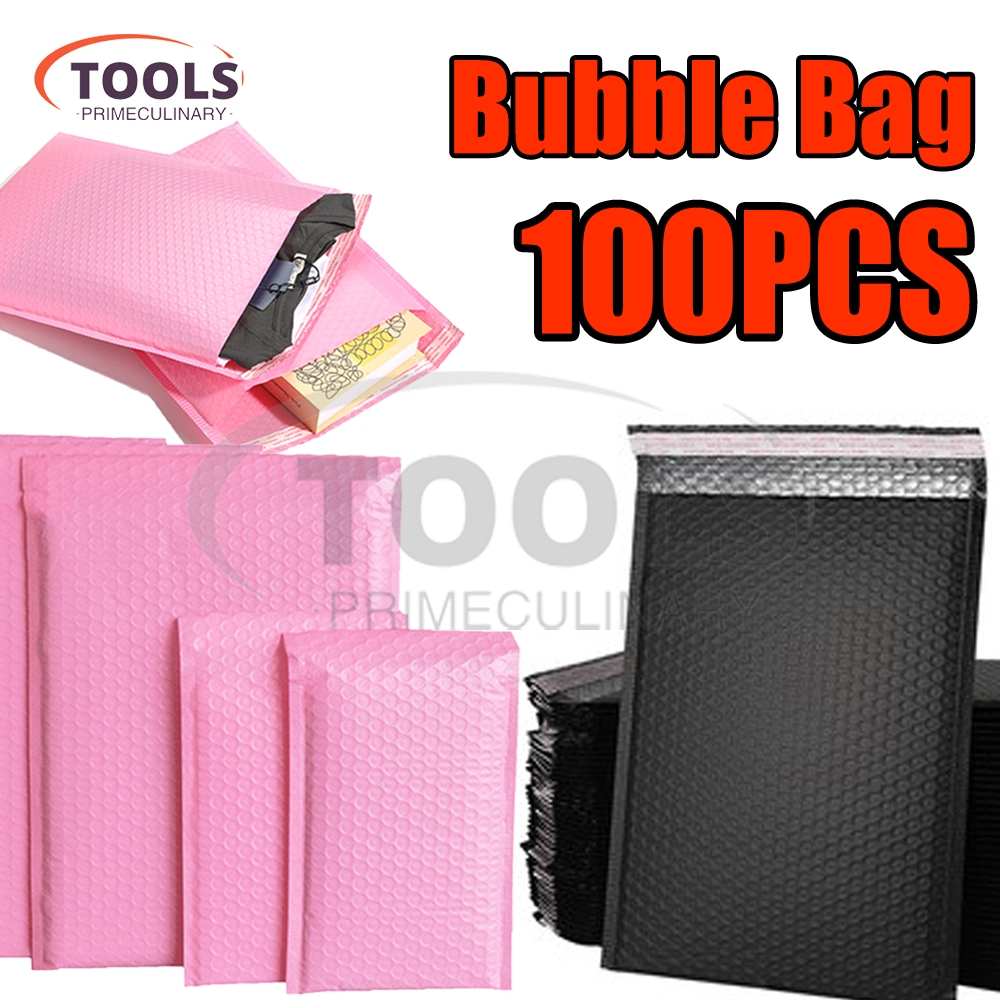 100pcs Bubble Mailer Plastic Padded Envelope Shipping Pouch Mailing ...