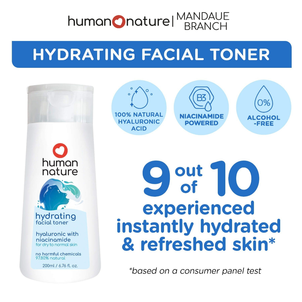 Human Nature Natural Hydrating Face Toner ( No Harmful Chemicals ...
