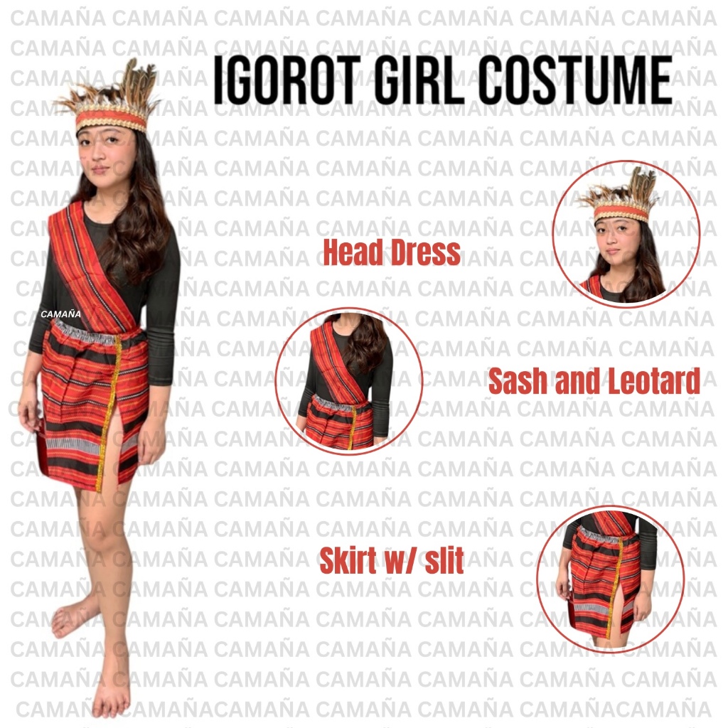 Traditional Wear Igorot / Ifugao / Ati-Atihan Costume for Boys and ...