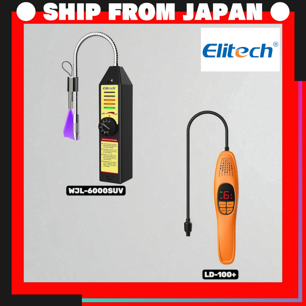 Elitech Refrigerant Leak Detector Series – LD-100+, WJL-6000SUV[Direct from Japan] | Shopee ...