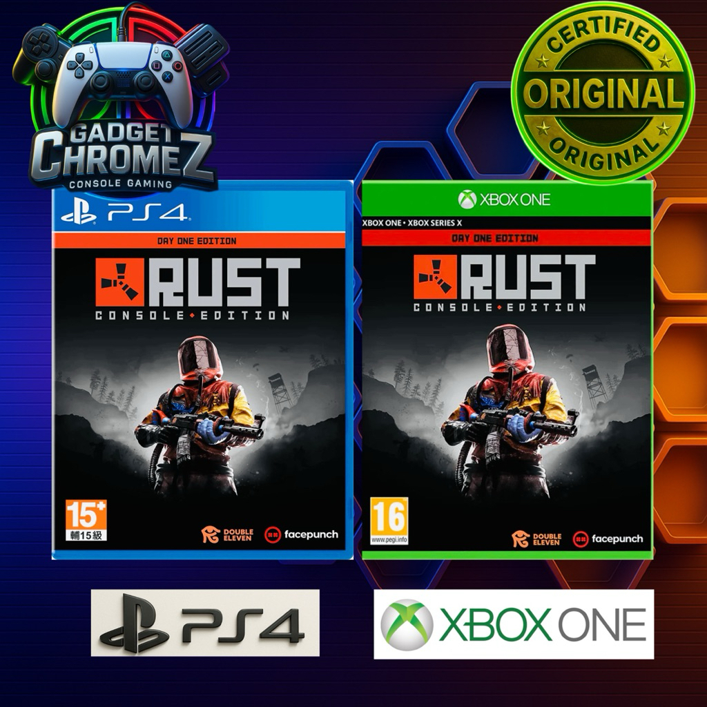 Rust Console Edition | Day One Edition | PS4 / XBOX ONE Game | BRANDNEW ...