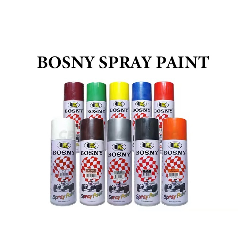 ORIGINAL BOSNY Spray Paint | Shopee Philippines