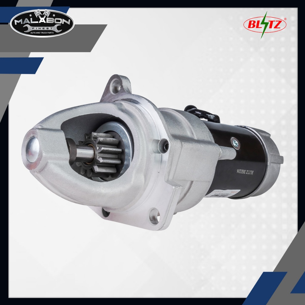 ISUZU 6BB1 6BD1 STARTER ASSEMBLY 24V 4.5KW (11 TEETH) BLITZ | Shopee ...