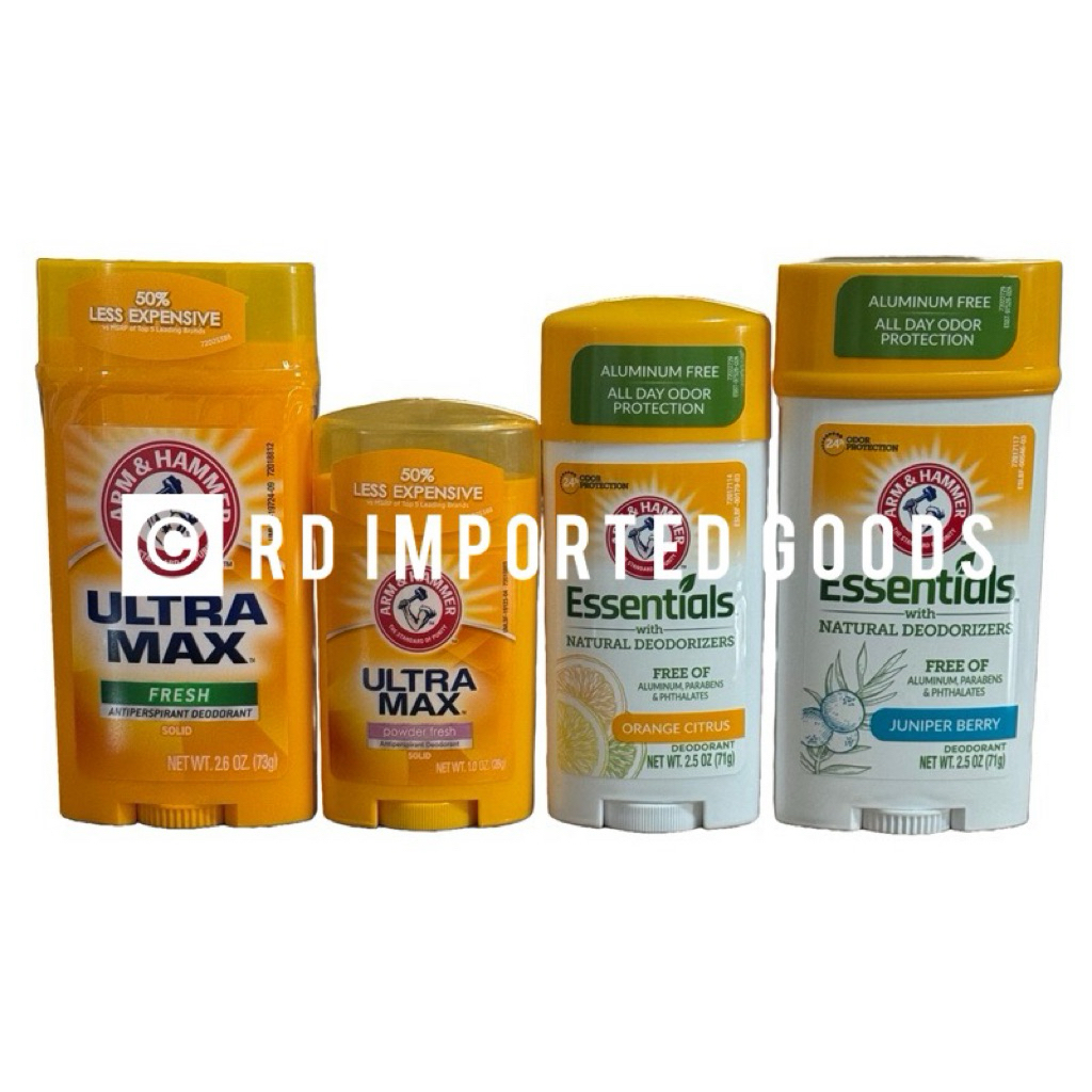 Arm & Hammer Ultramax Deodorant 28g and 72g | Shopee Philippines