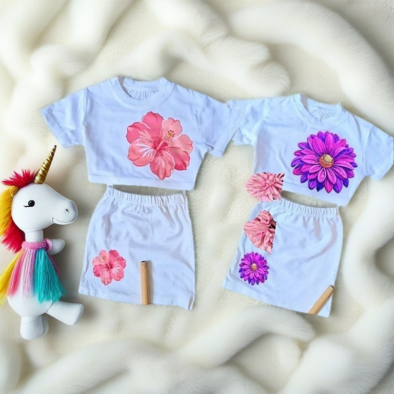 Candy Subli Terno Skirt/Terno Skirt for Kids( 2-4 yrs old)Summer Print ...