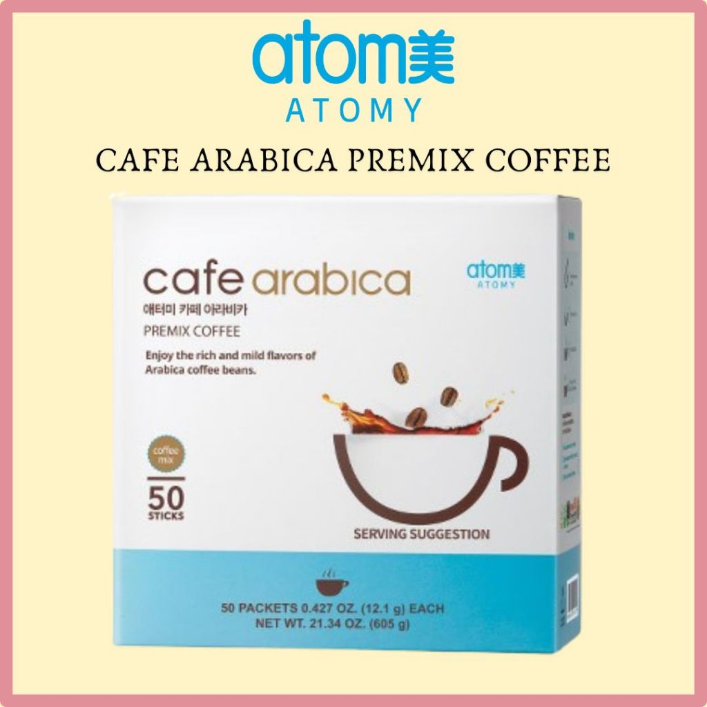 ATOMY CAFE ARABICA PREMIX COFFEE 50 STICKS | Shopee Philippines