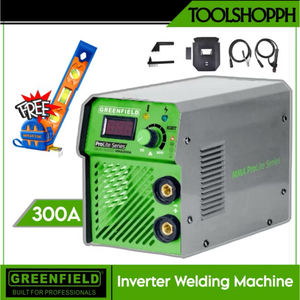 GREENFIELD PROLite Series 300A Inverter ARC Welding Machine 08-03 ...
