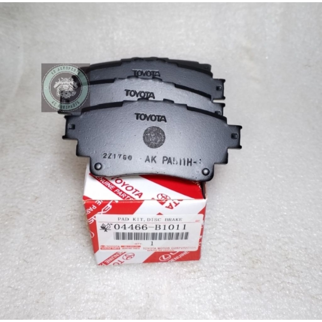 (04466-B1011) Brake Pad Kit for Toyota Avanza/ Veloz 2022 | Shopee ...