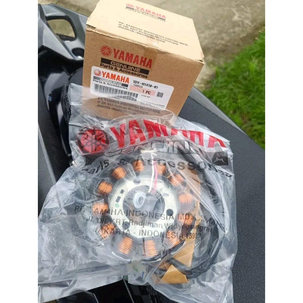 STATOR ASSEMBLY YAMAHA SIGHT & VEGA FORCE FI GENUINE ORIGINAL | Shopee ...