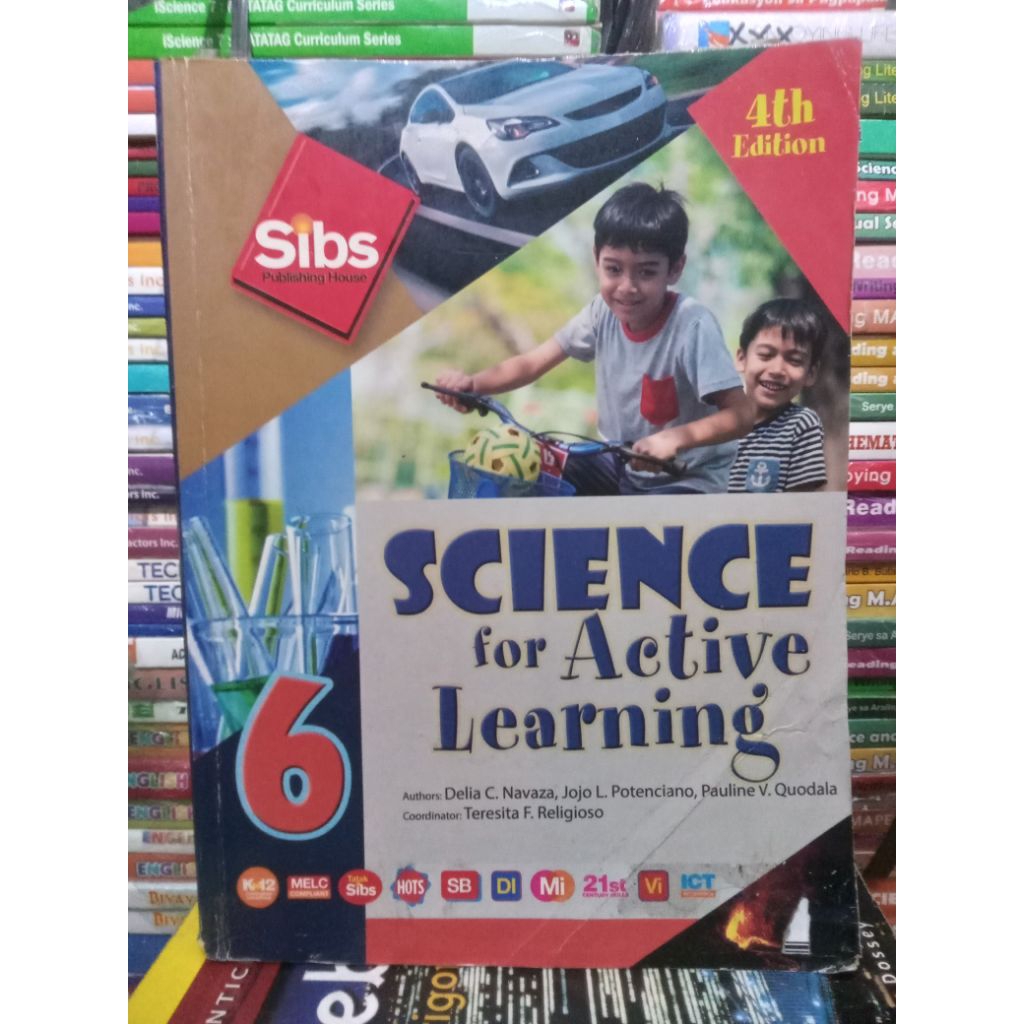 SCIENCE FOR ACTIVE LEARNING GRADE 6 (USED) | Shopee Philippines