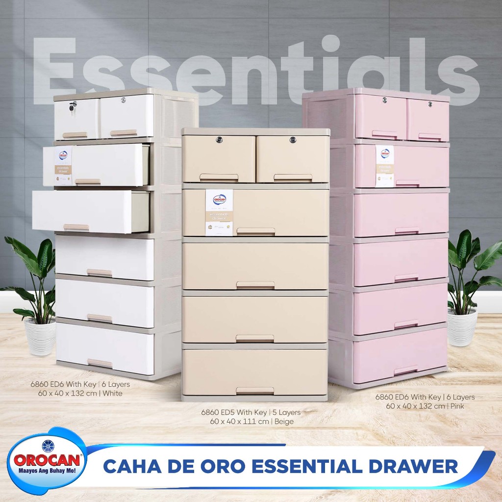 Orocan Essential Caha De Oro 5 & 6 Layers with 2 Small Lockable Drawer ...
