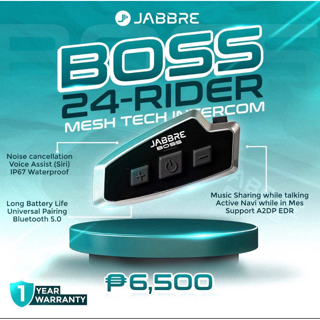 JABBRE BOSS - Mesh Intercom | Shopee Philippines