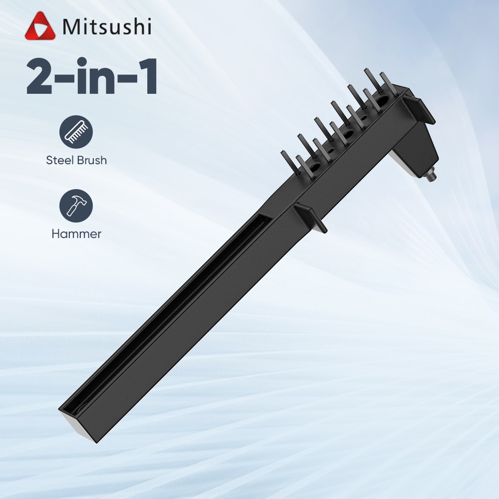 Mitsushi 2 in 1 Welding Machine Slag Hammer Welding Brush for Cleaning ...