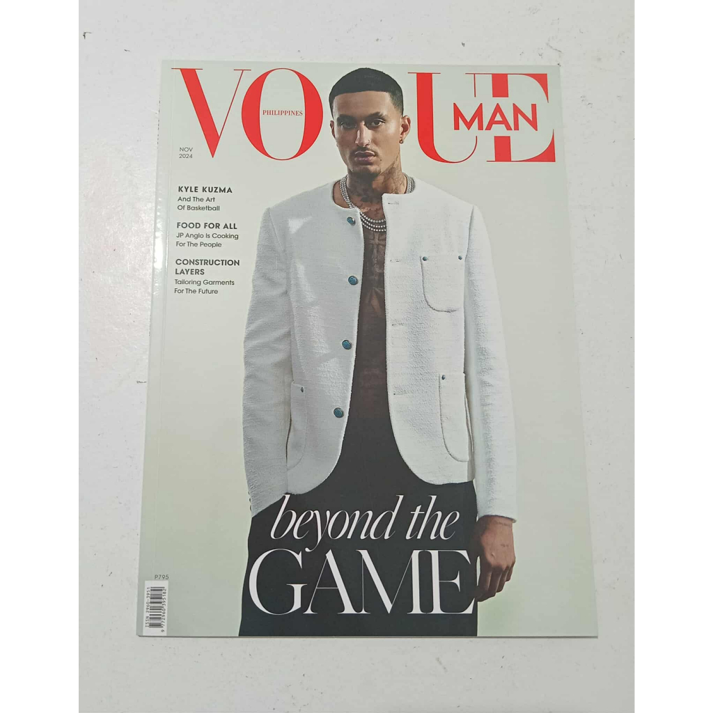 Coffee Table Magazine: Vogue Man Philippines Nov 2024 Kyle Kuzma cover ...