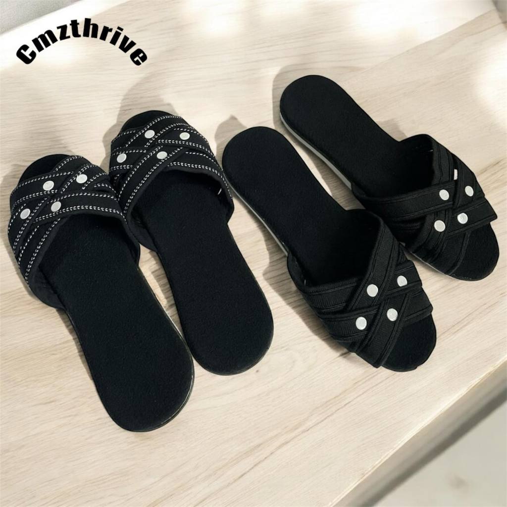 [cmzthrive] BlackSol Mens Alpombra Indoor/Outdoor Slipper | Shopee ...