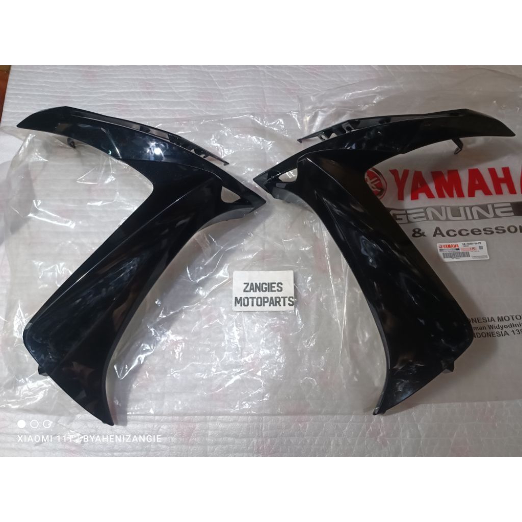 YAMAHA MIO MXi 125 (fi) PANEL 1 AND 2 GLOSSY BLACK SEt | Shopee Philippines