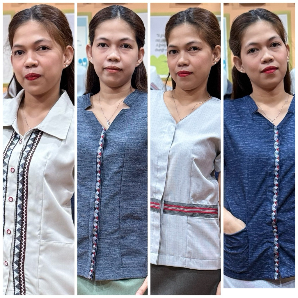 Real Fit Ready to Wear Original Teaching Blouse XS To 5XL | Shopee ...