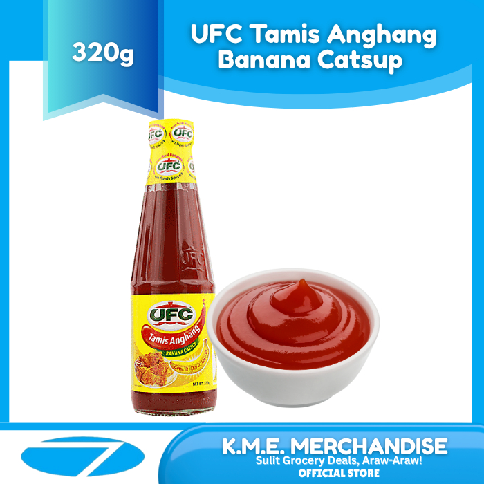 UFC Tamis Anghang Banana Catsup (320g) | Shopee Philippines