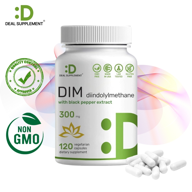 Deal Supplement DIM Capsules, aid estrogen metabolism and hormonal ...