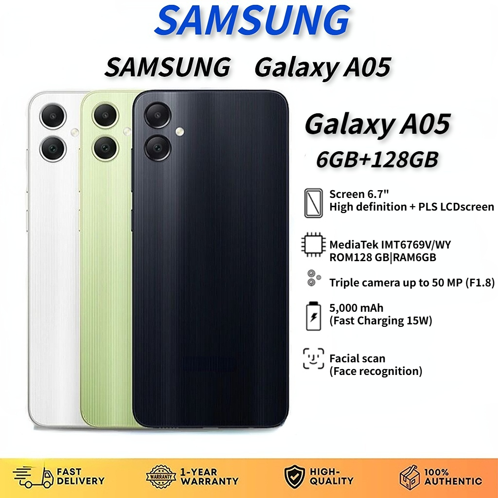 Samsung Galaxy A05 6GB/128GB Beauty Camera Fast charging 5,000mAh ...