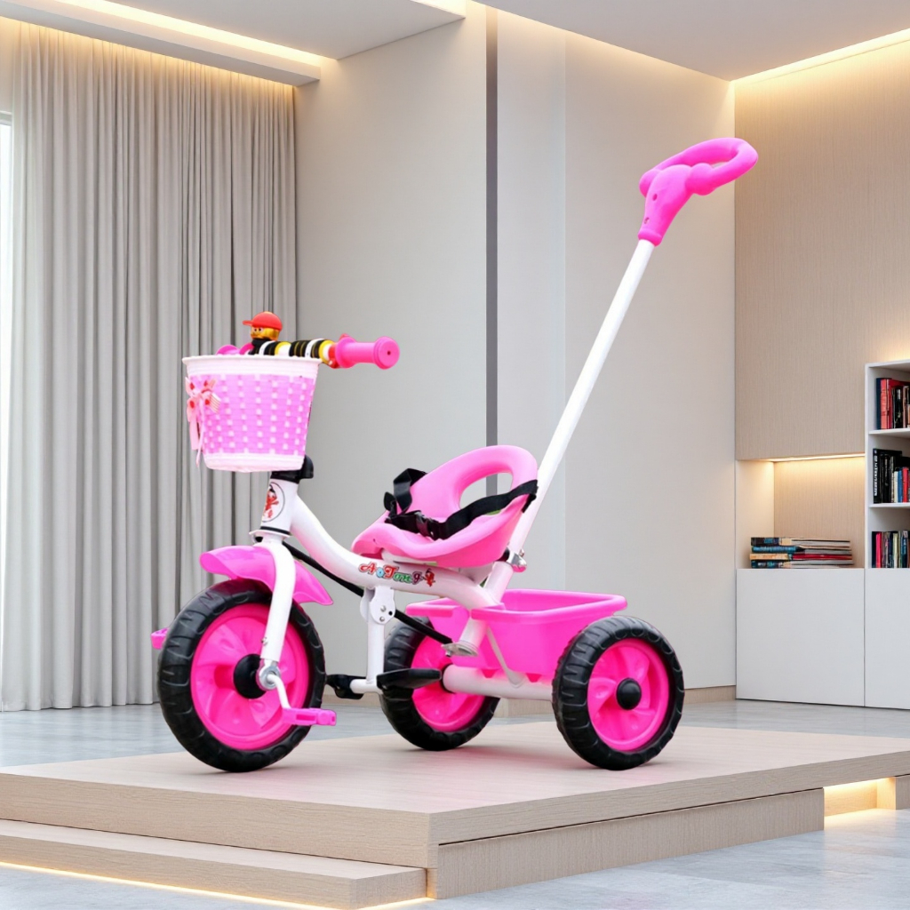 bicycle for kids Stroller bike for baby Ride ons car with push handles ...