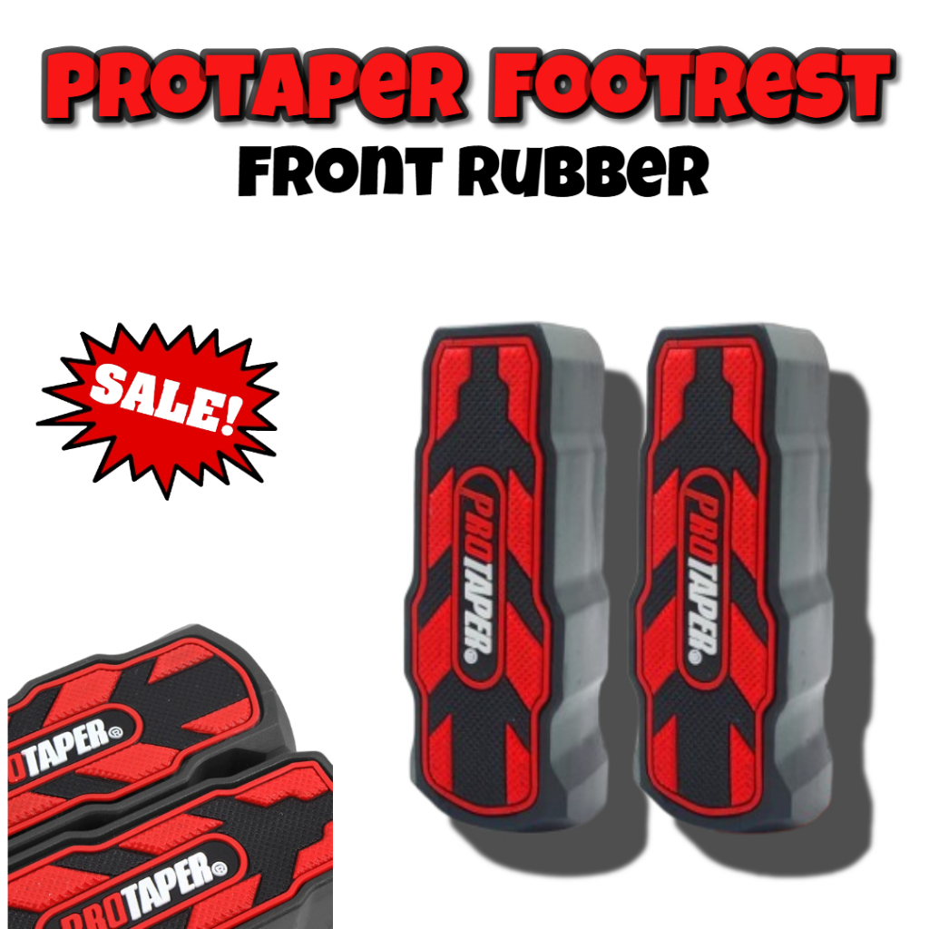 RUSI MOJO 110 - MOTORCYCLE V2 PROTAPER FRONT FOOTREST UNIVERSAL | RED ...