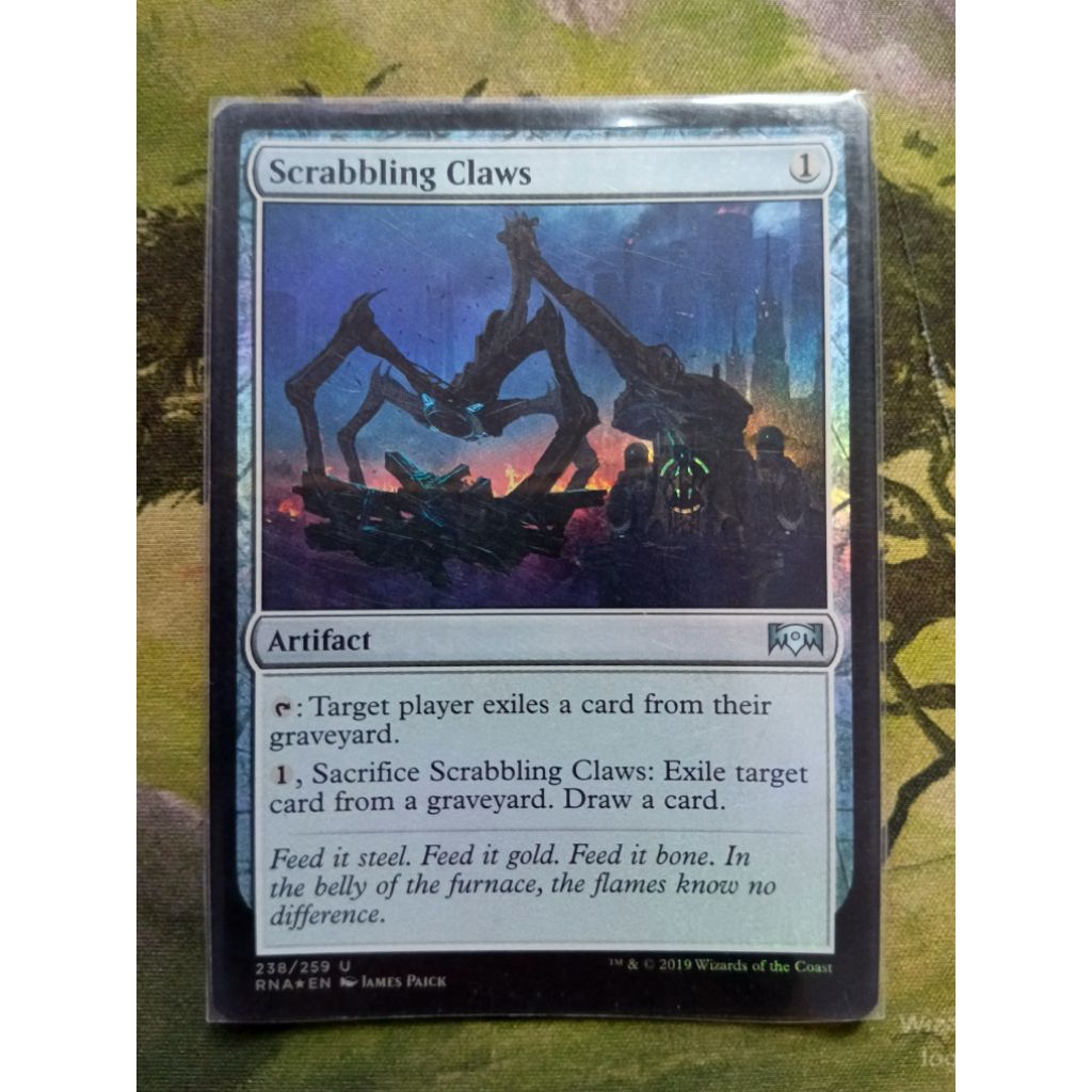 MTG - Scrabbling Claws - FOIL - RNA | Shopee Philippines