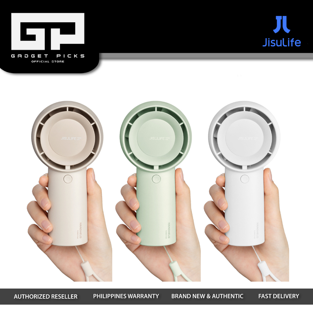 JisuLife Life5 Plus | Portable Handheld USB Type C Fan 4000mah | Shopee ...