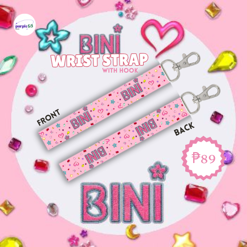 BINI-Inspired Fanmade Wrist Strap with Hook | Shopee Philippines