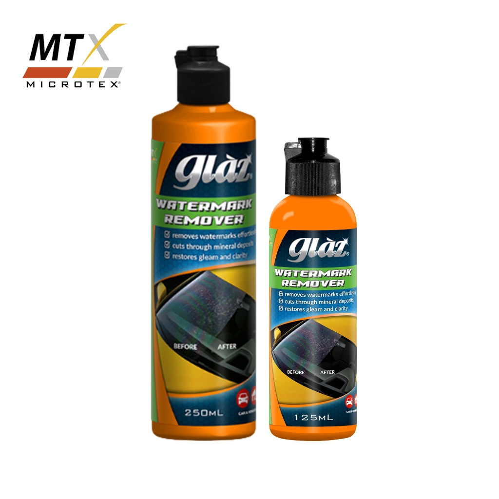 Microtex Glaz Water Marks Remover (Glass Cleaner, Acid Rain Remover ...