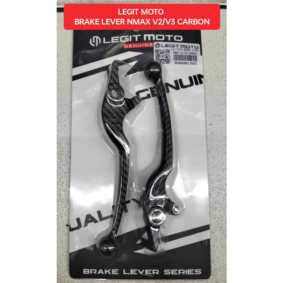 NMAX V1 V2 V3 TURBO Carbon Brake Lever for Yamaha NMAX Series Genuine ...
