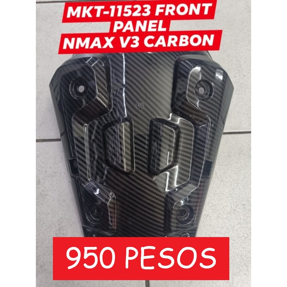 NMAX TURBO V3 CARBON FRONT PANEL COVER | Shopee Philippines