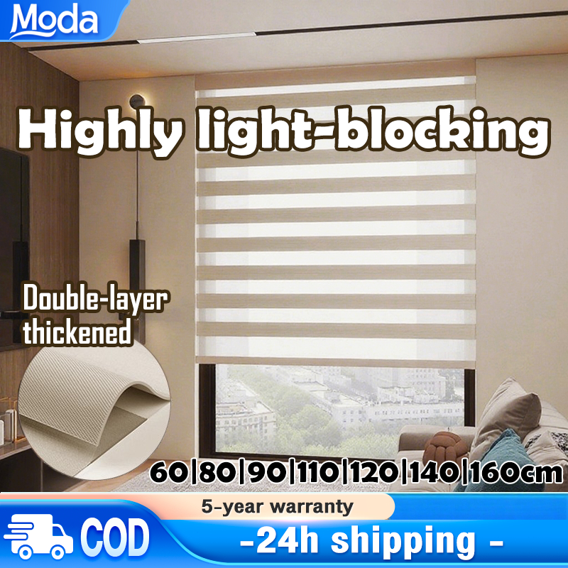 160CM—60CM Window Blinds Roller Up Waterproof No Drill Easy Install for ...