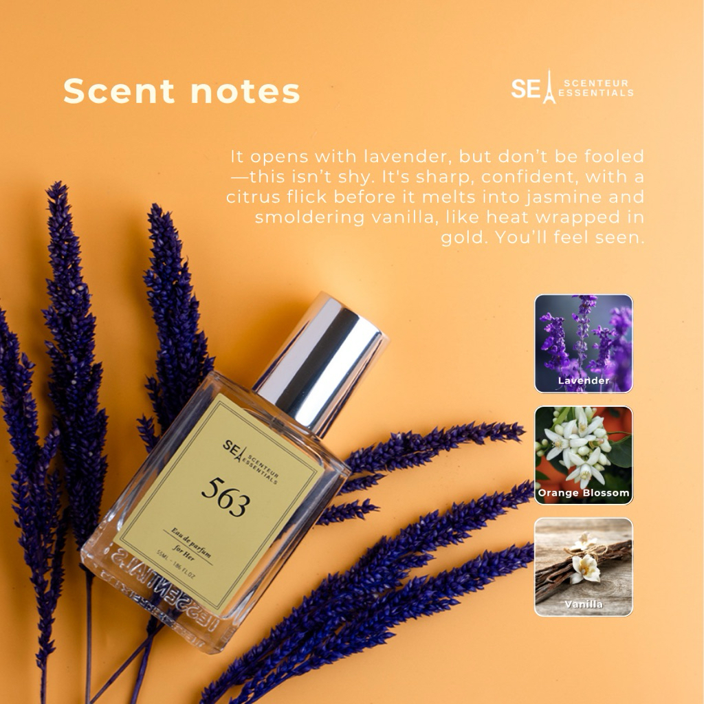 Scent 563 Scenteur Essentials Perfume for Women Premium Oil ...