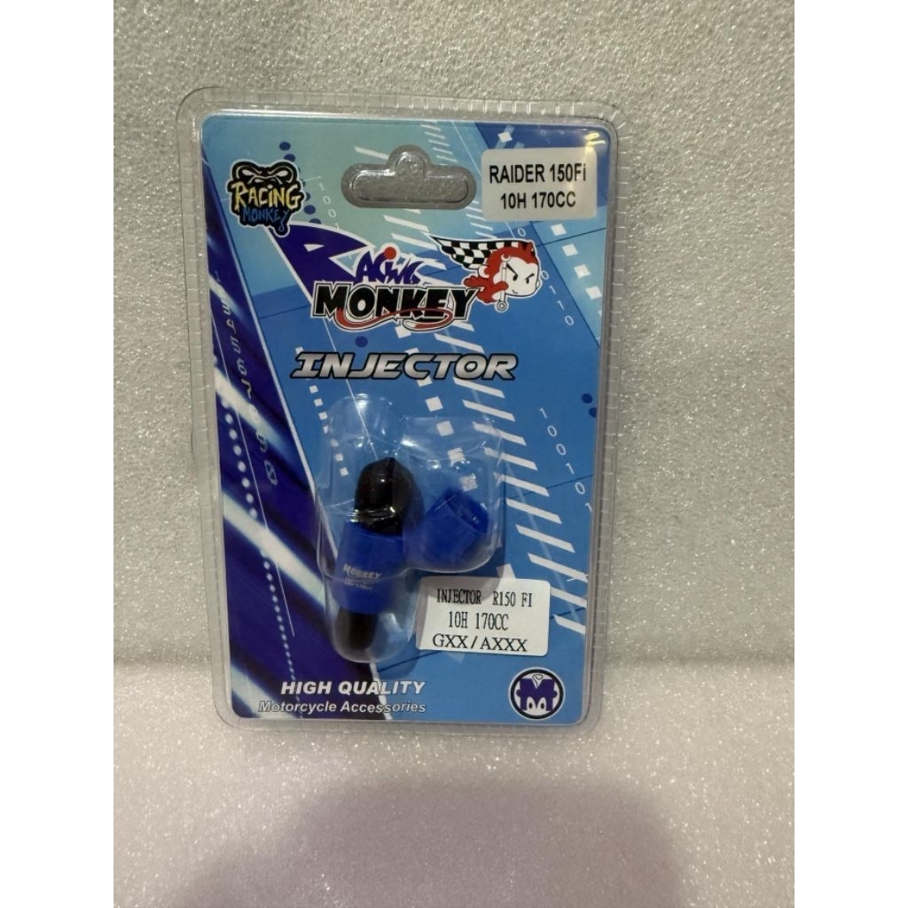 RACING MONKEY INJECTOR 10H/170CC RAIDER 150 FI RCM-59 | Shopee Philippines