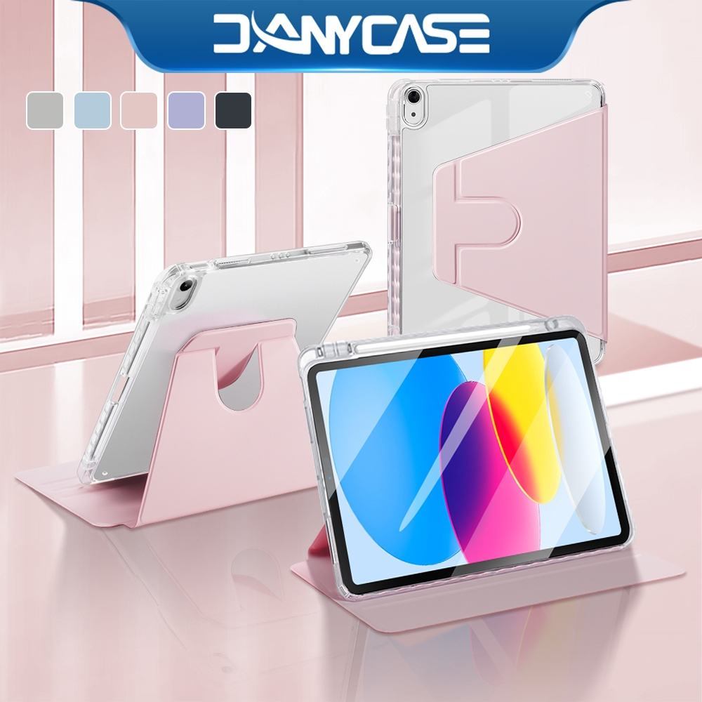 DANYCASE Rotation Case for iPad Air 7 6 5 4 3 2 11th 10th 9th 8th 7th ...