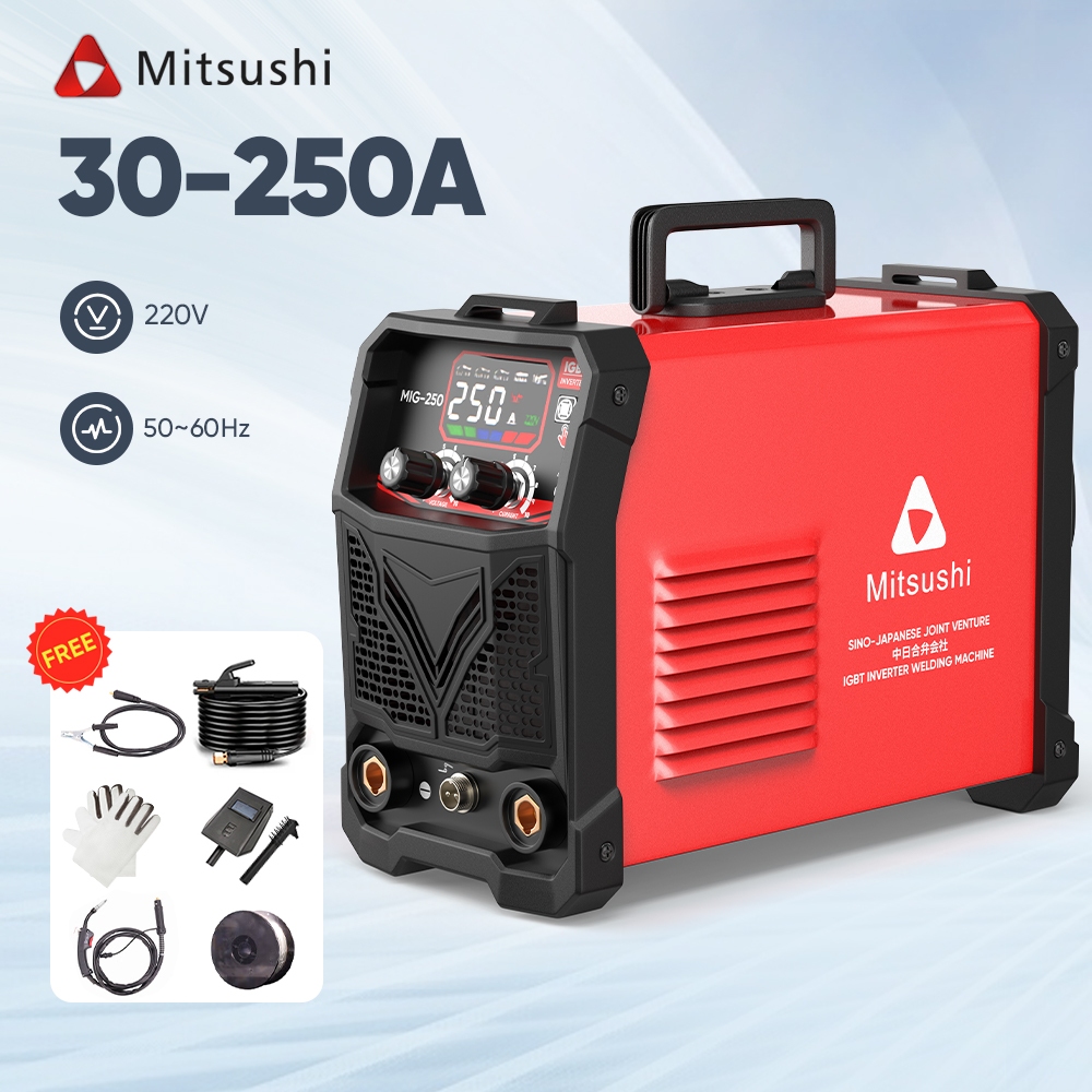 Mitsushi MIG-250 Inverter Welding Machine, Small Household Welder with ...