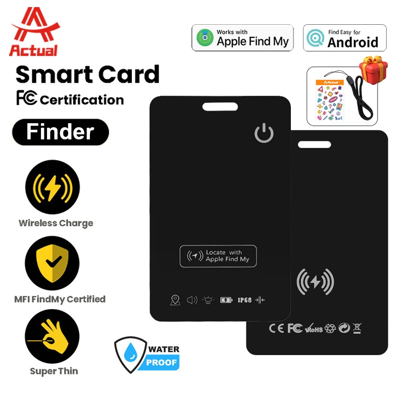 Actual For Android MiLi MiCard Pro Smart Anti-Loss Card Lost Mode NFC Function Supports Google ...