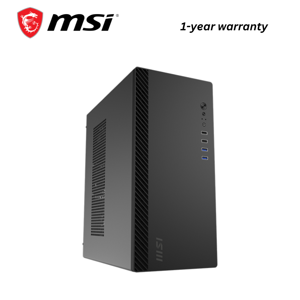 MSI Case Pro Shied M100P Micro-ATX / Compact Mid-Tower / Tool-Free ...