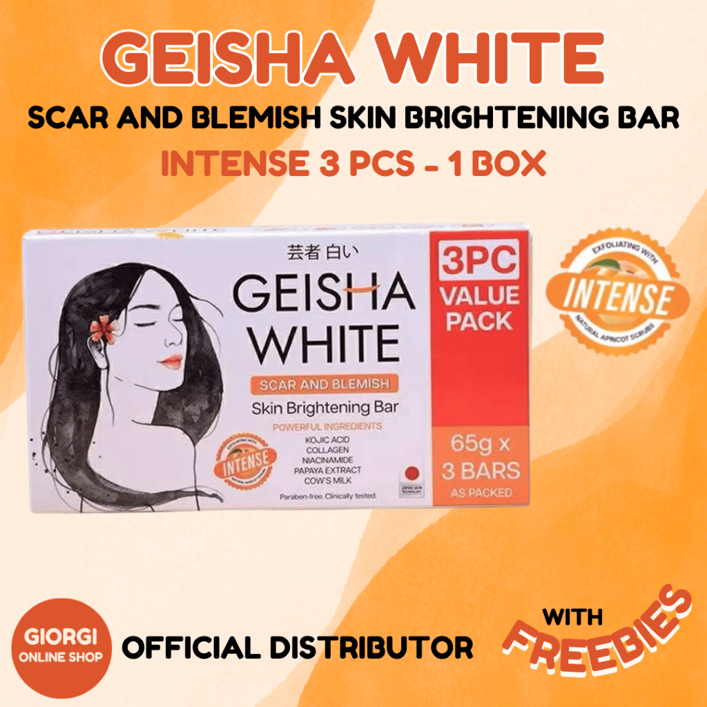 GEISHA WHITE Soap | Intense | 3 pc Value pack | Shopee Philippines