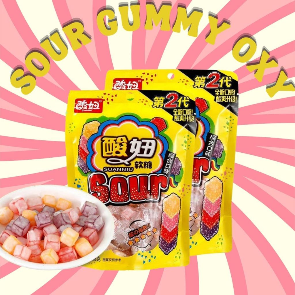 COCO Sour Gummy | 30packs Per Inner| Assorted Flavor Taste Upgrade ...