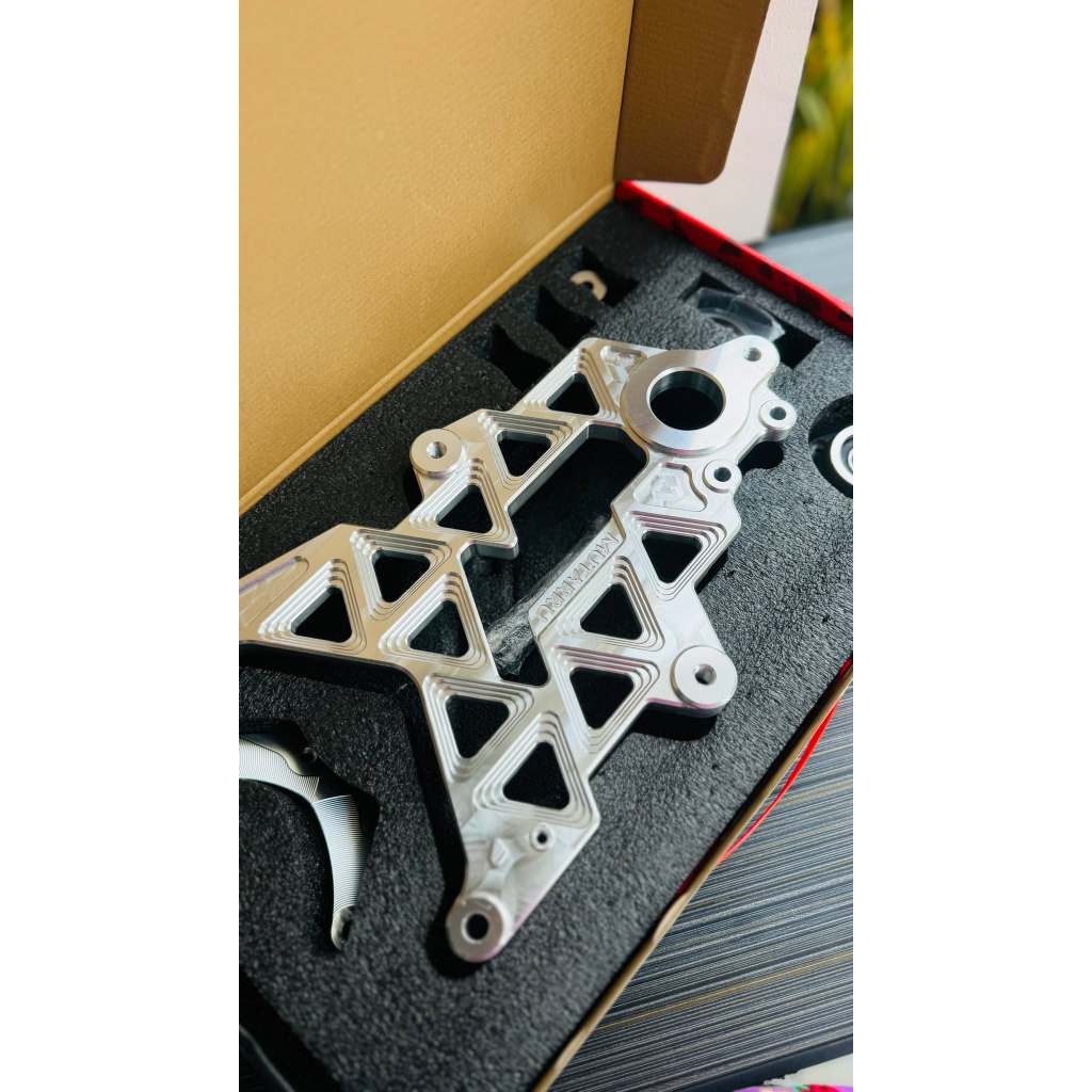 MUTARRU LIGHTENED SWING ARM CNC SILVER CLICK / PCX / NMAX V2 / AEROX V2 ...