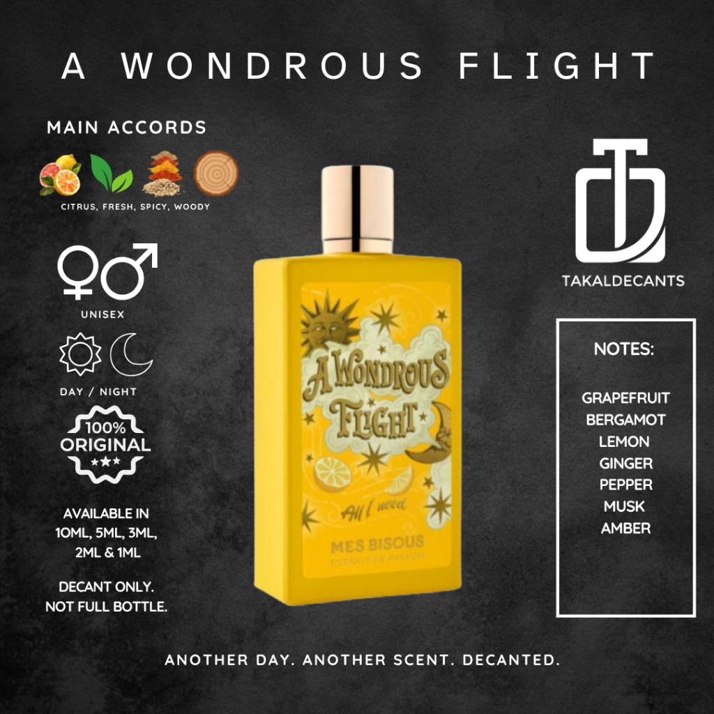 Mes Bisous A Wondrous Flight - Perfume Decants (1ml/2ml/3ml/5ml/10ml ...