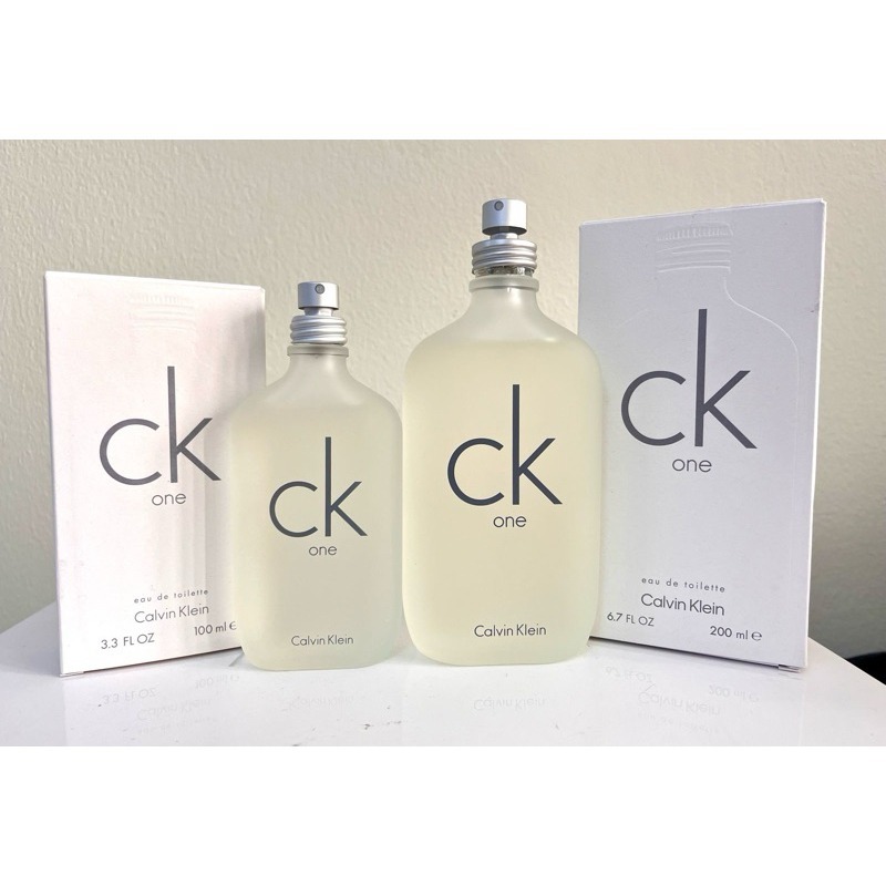 CK One EDT 100ML / 200ML Original Unisex | Shopee Philippines